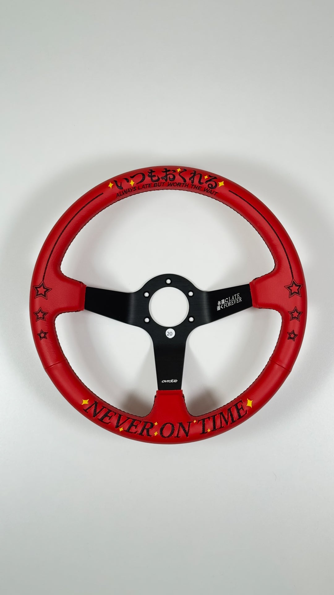 [Imperfect #20] NEVER ON TIME STEERING WHEEL – Ovrdue